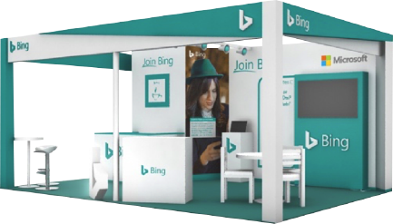 Stand Bing eShow – Portfolio Juan F. Tamargo Ramírez